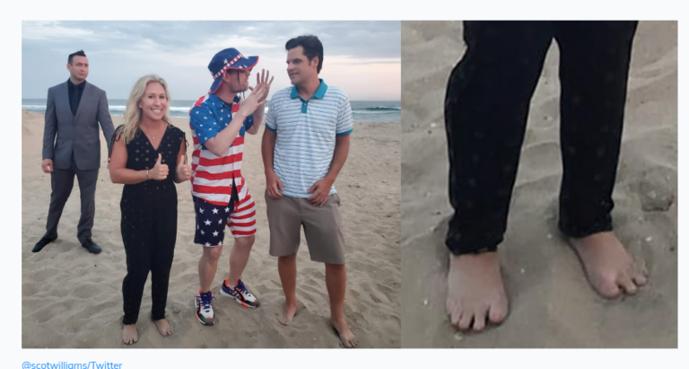 What Is Wrong With Marjorie Taylor Greene Toes And Feet? - laacib