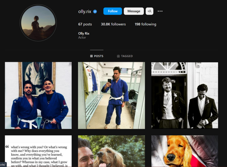 Is Olly Rix Married? Wife Wikipedia Bio Age And Instagram
