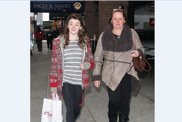 Maisie Williams Parents Gary Williams and Hilary Frances